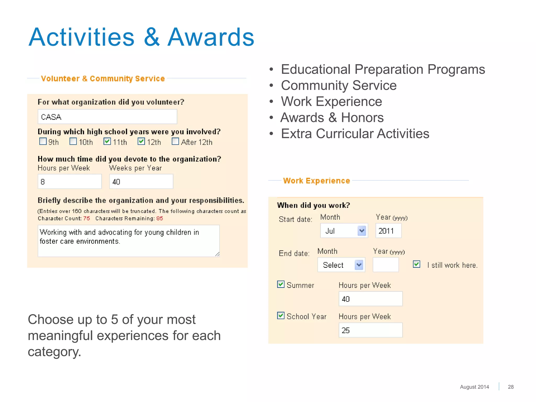 Presenting yourself-uc-application-transfer | PPT