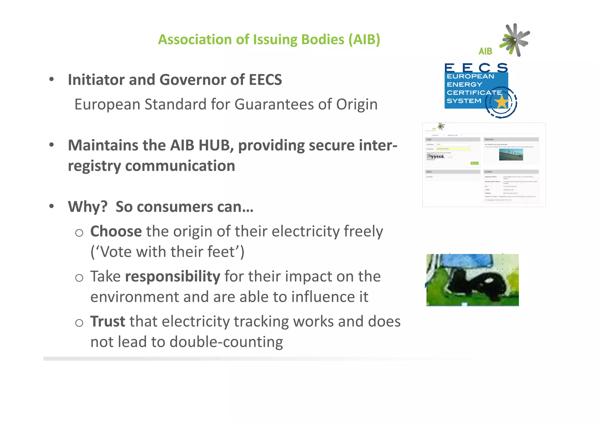 Presenting AIB and Guarantees of Origin July 2019 | PDF