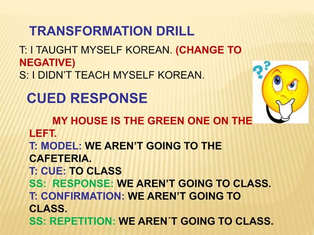 Presenting and practicing structures | PPTX | Homework and Study | Education