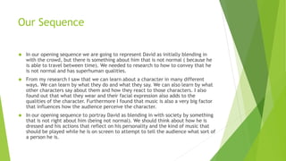 Presenting characters | PPTX