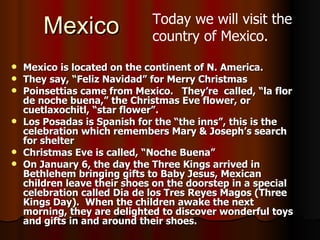 Presenting Christmas Around The World | PPT