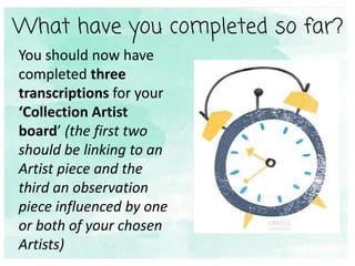 Presenting collections board | PPT | Arts and Crafts | Hobbies & Interests