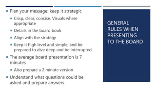 Presenting Emerging Tech to the Board | PPTX