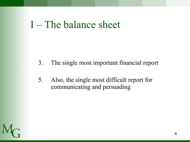 Presenting Financial Statements | PPT
