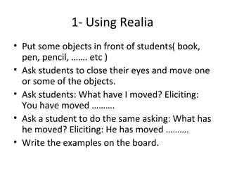 Seven Effective Techniques for Presenting grammar | PPT