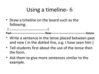 Seven Effective Techniques for Presenting grammar | PPT