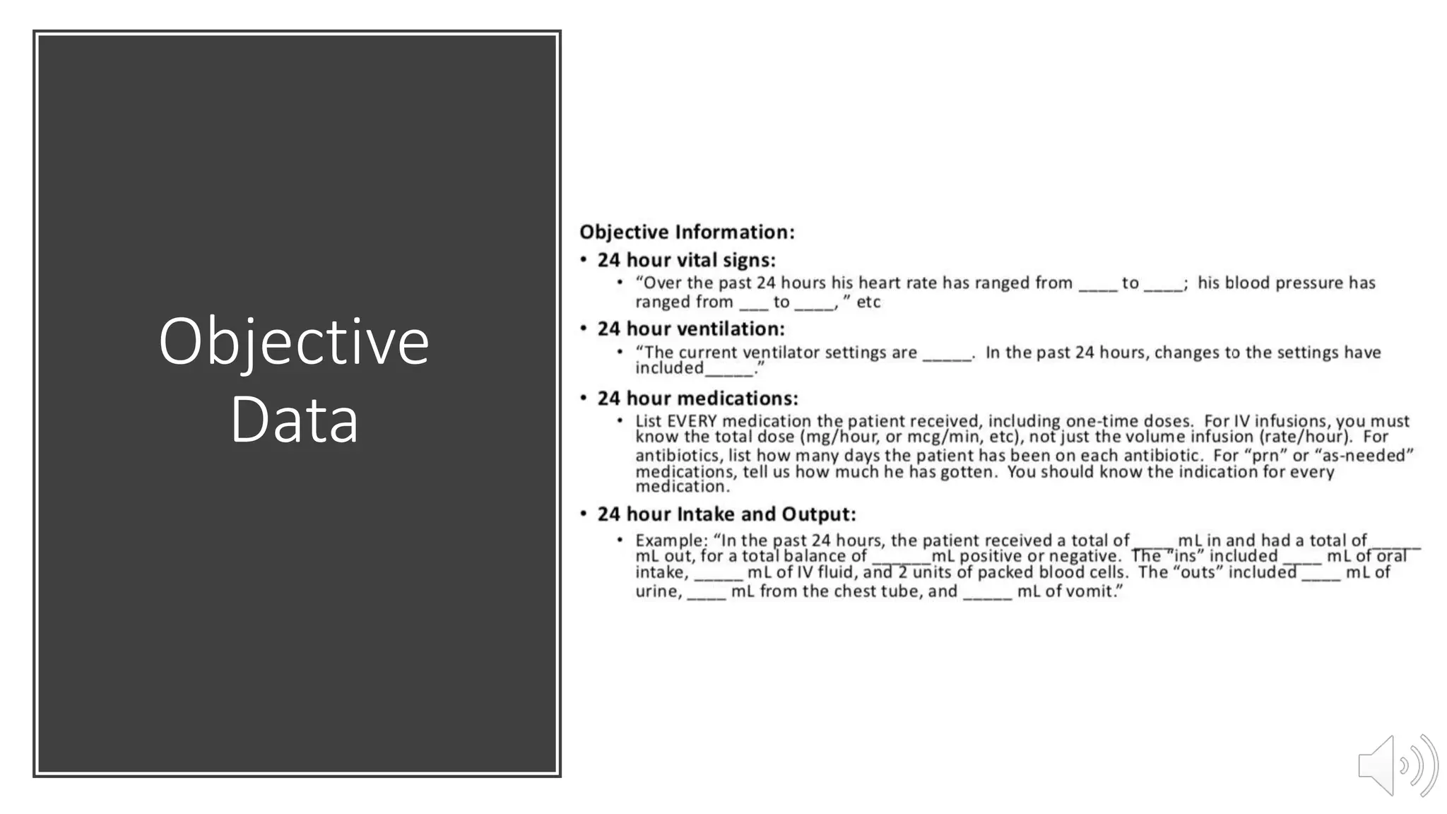 Presenting ICU Patients on Rounds | PPTX