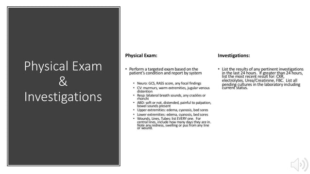 Presenting ICU Patients on Rounds | PPTX | Lung and Respiratory Health ...
