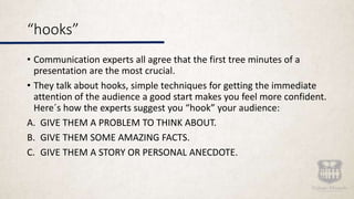 Presenting in English | PPTX