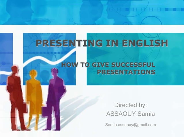 Presenting in english | PPT