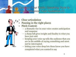 Presenting in english | PPT