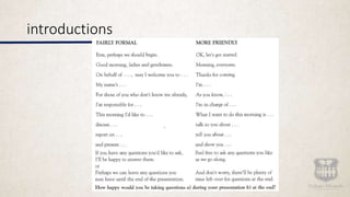 Presenting in english p. miranda | PPTX