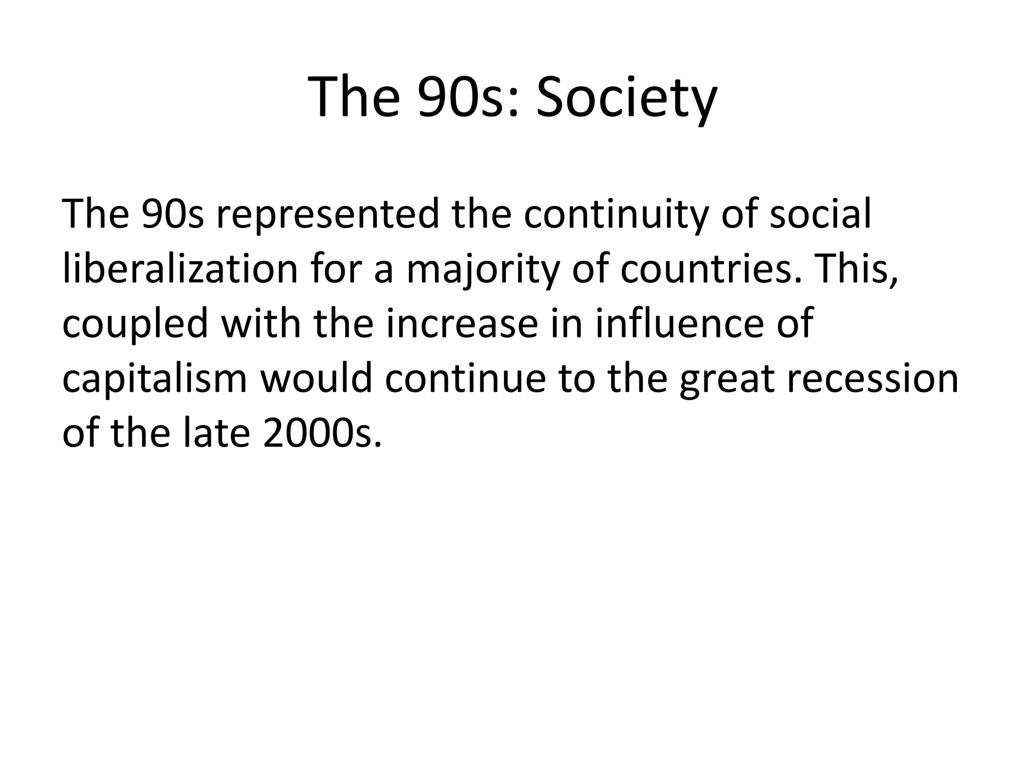 Presenting the 80s and 90s | PPTX