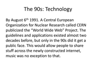 Presenting the 80s and 90s | PPTX