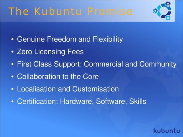 Presenting kubuntu | ODP
