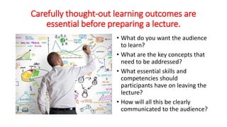 PRESENTING LECTURE TO STUDENTS.pptx | Educational Assessment | Education