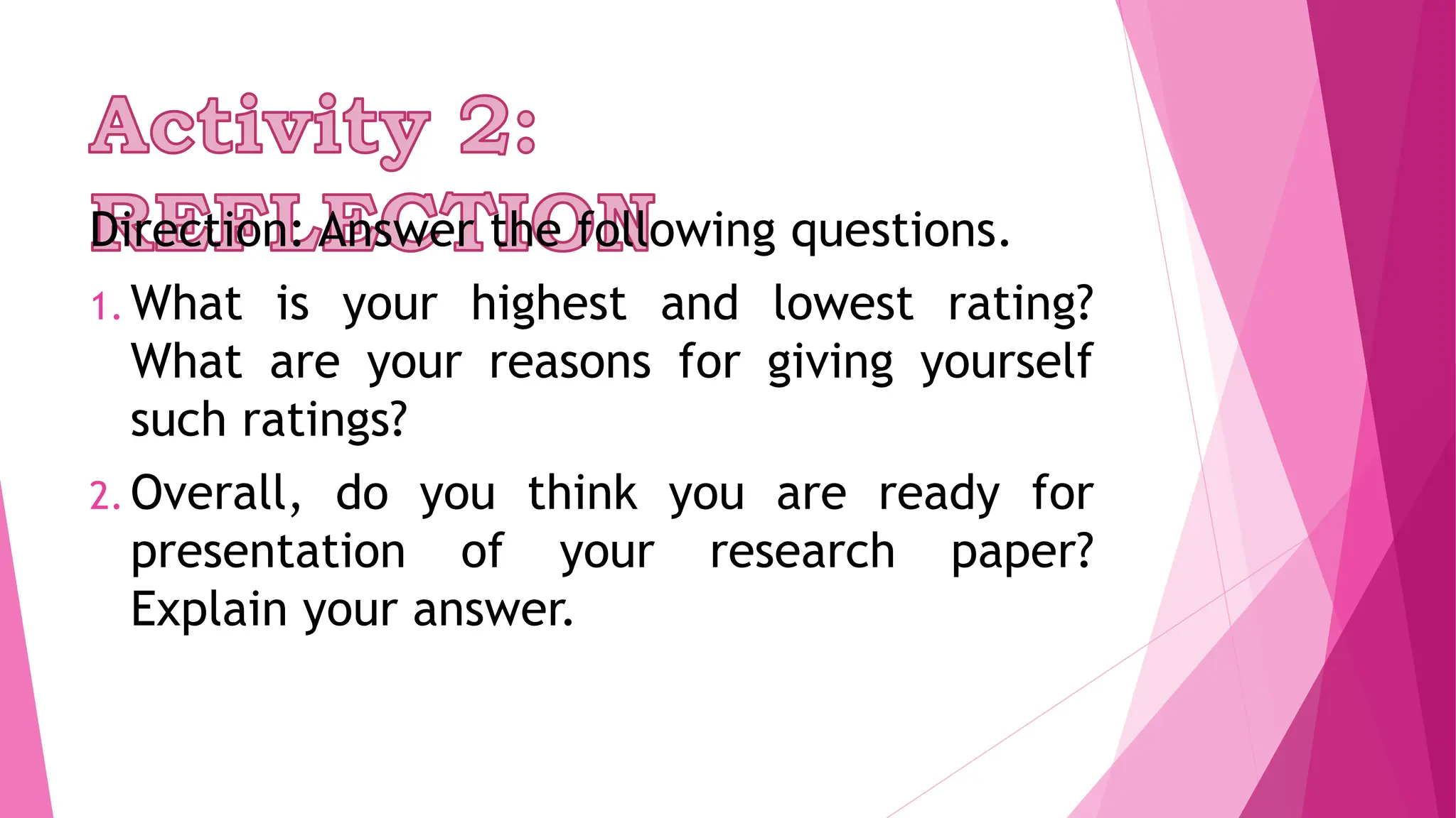 PRESENTING RESEARCH METHODOLOGY POWERPOINT PRESENTATION | PPTX