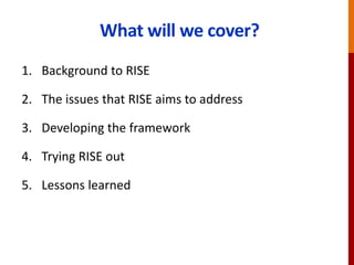 Presenting RISE | PPTX