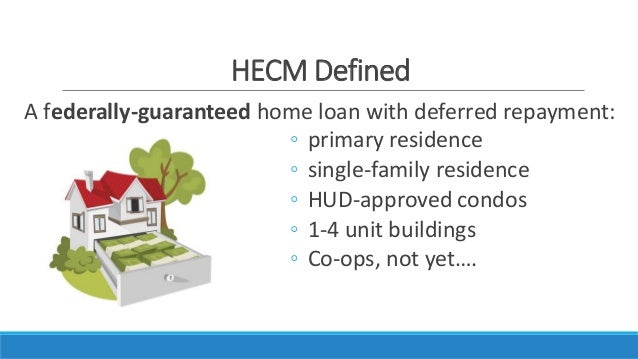 Presenting the FHA's HECM