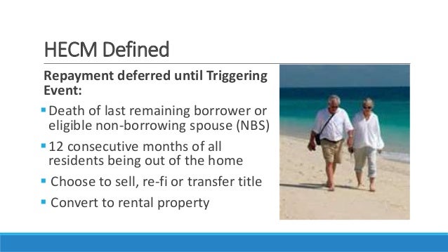 Presenting the FHA's HECM