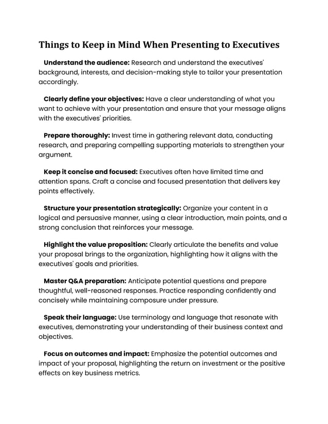 Presenting to Executives.pdf