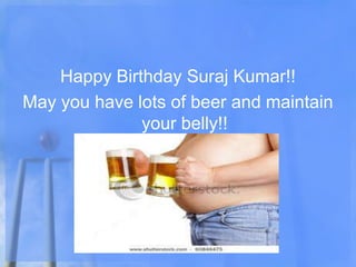 Suraj Birthday PPT | PPTX | Cricket | Sports