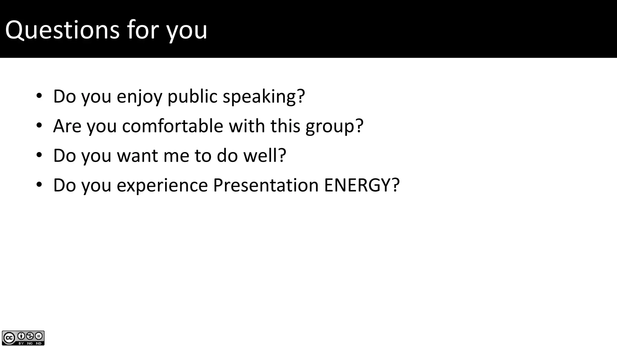 Presenting up! Speaking confidently | PPT