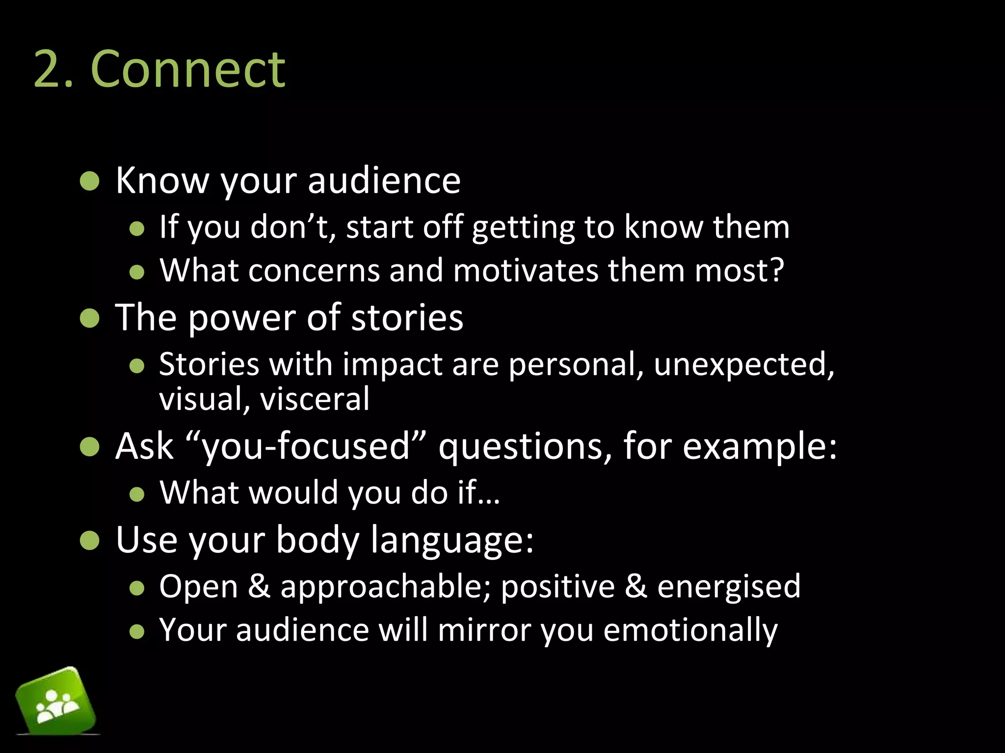 Presenting with impact | PPTX