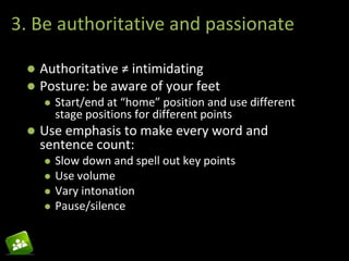 Presenting with impact | PPTX