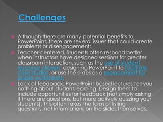 Presenting with Powerpoint | PPTX