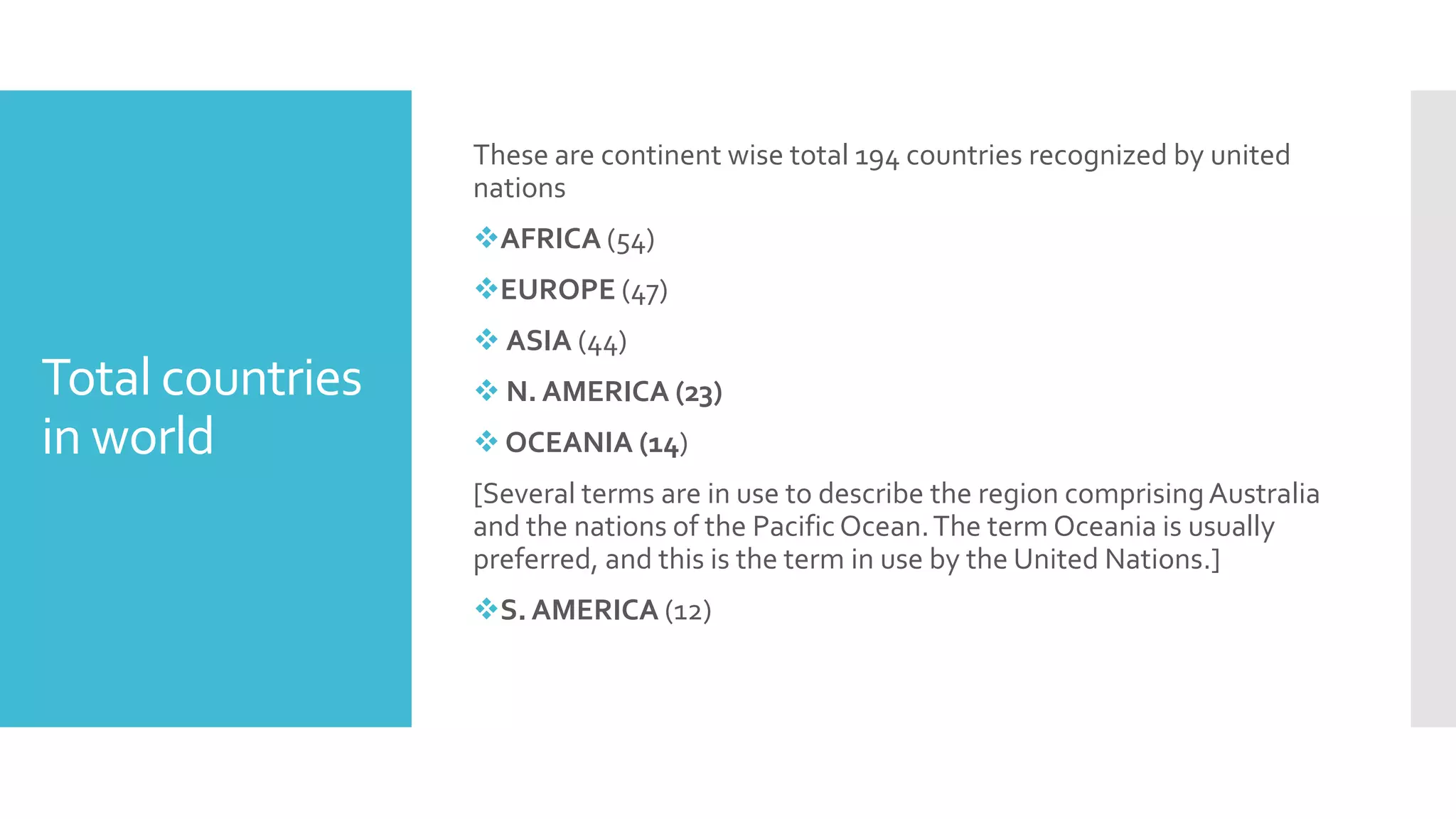Presenting world map at a glance | PPTX