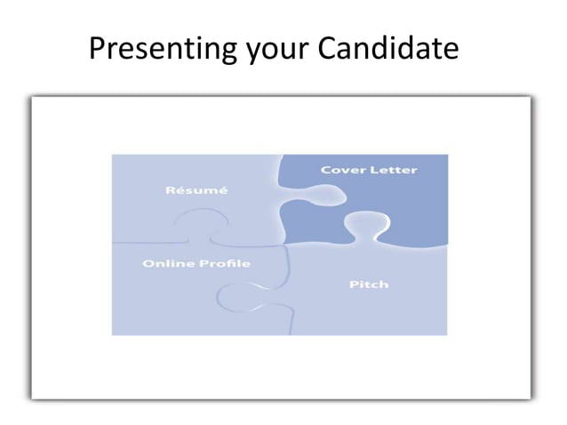 Presenting your candidate | PPTX