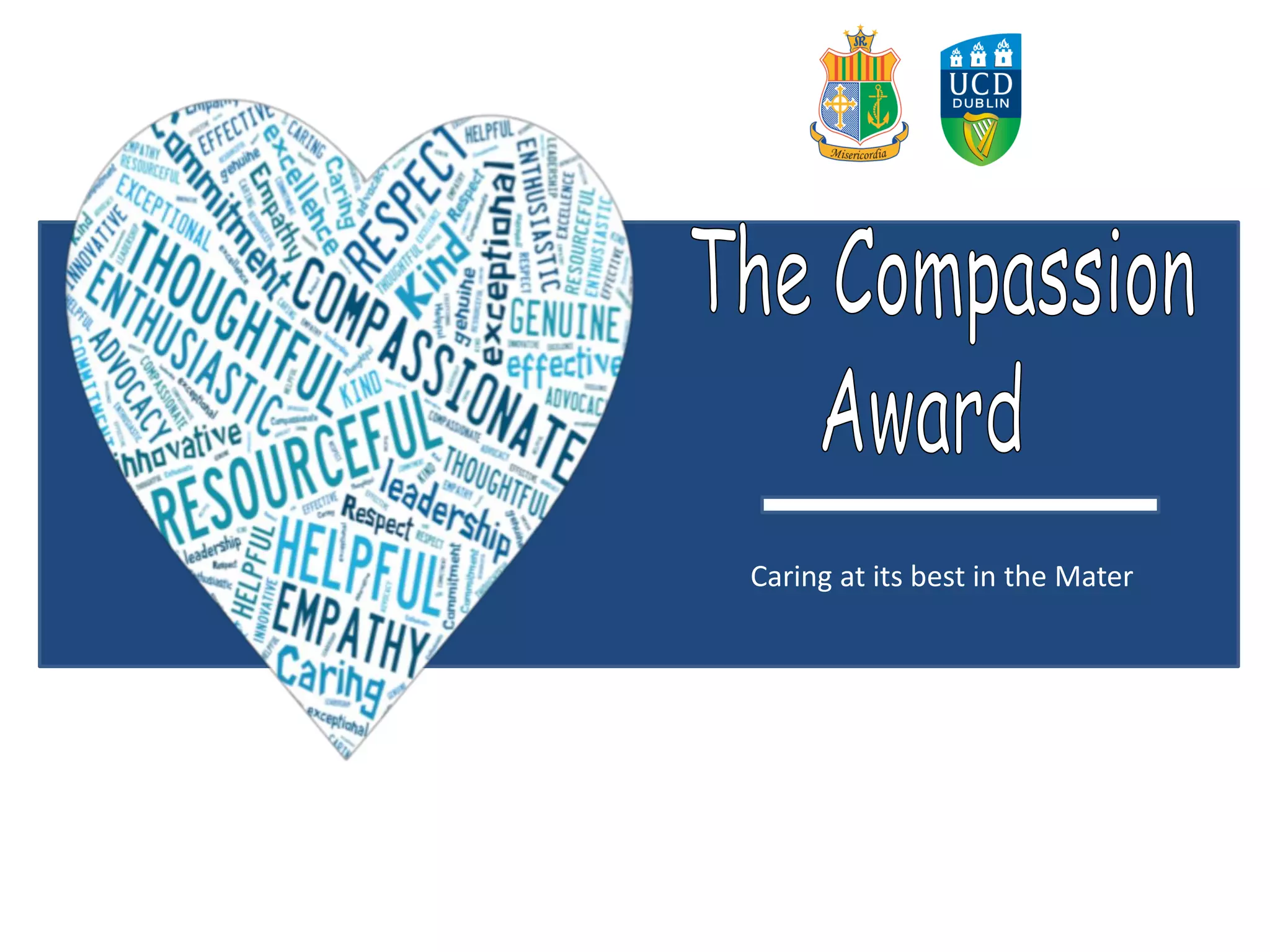 Presentation on Compassion Awards (From Acute Hospital Network Meeting ...