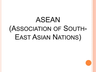 Presention on nafta & asean | PPT