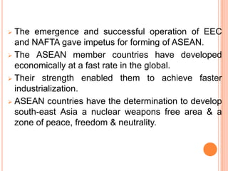 Presention on nafta & asean | PPT