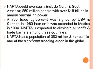 Presention on nafta & asean | PPT
