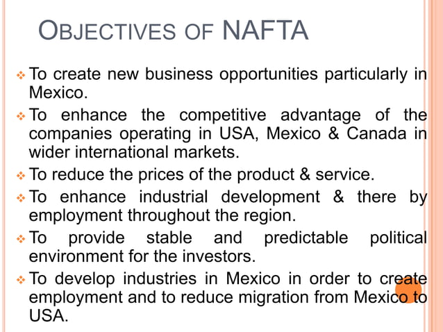 Presention on nafta & asean | PPT