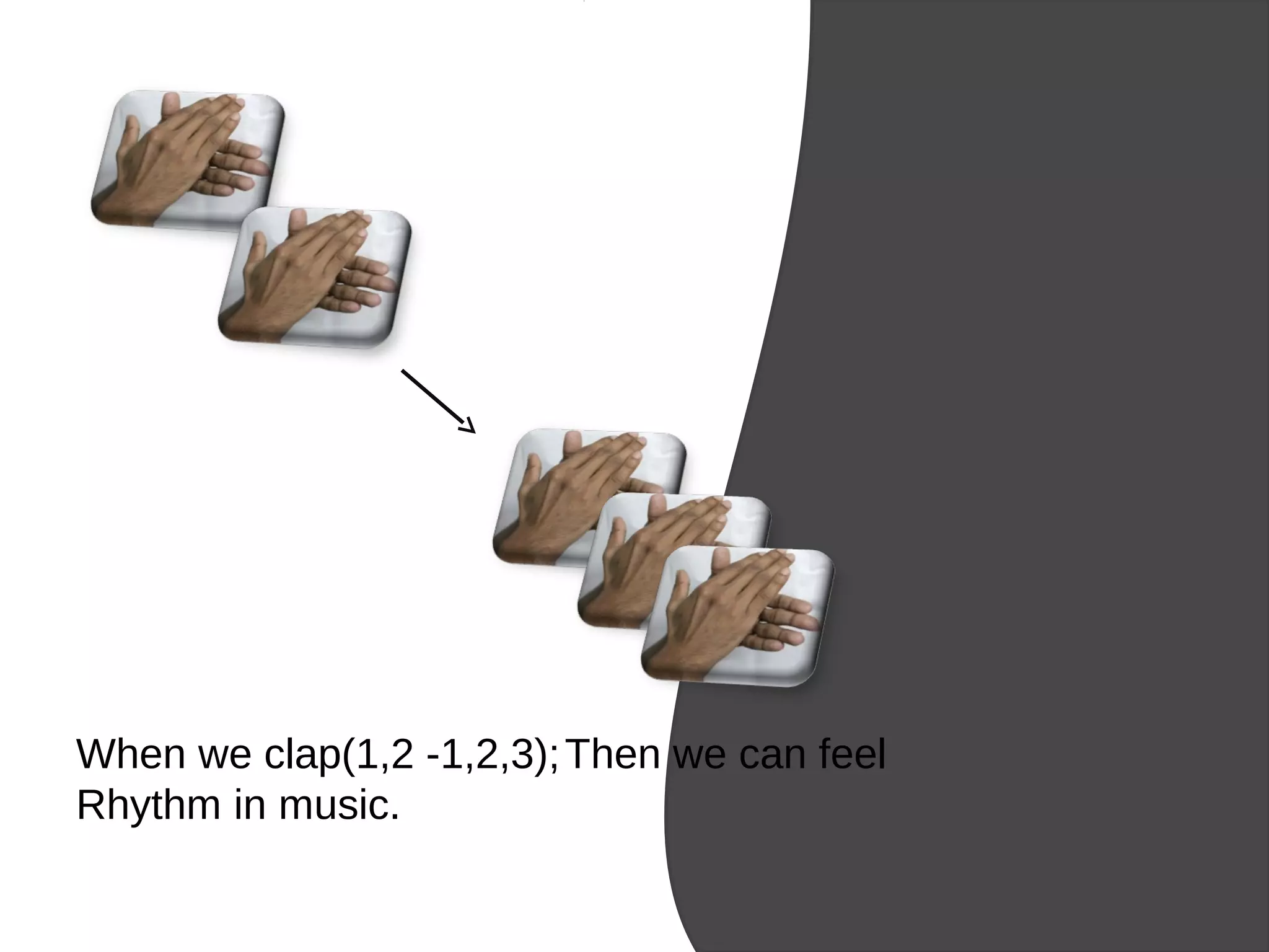 Presention on rhythm (design principal) | PPT | Music | Entertainment