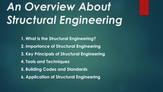 Introduction to the structural engineering for alhuda studenys | PPT