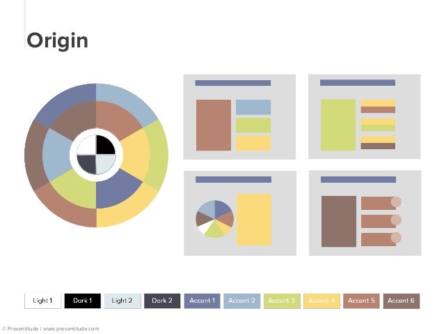 41 quick color themes for your presentation