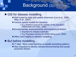 Spatial Components in Disease Modelling - Kim-hung KWONG and Poh-chin ...