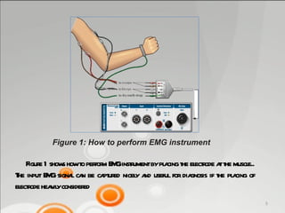 PRESENTATION LAB DSP.Analysis & classification of EMG signal - DSP LAB ...