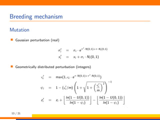 Using Self-Adaptive Evolutionary Algorithms to Evolve Dynamism-Oriented Maps for a Real Time ...