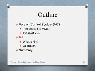 Introduction about GIT | PPTX