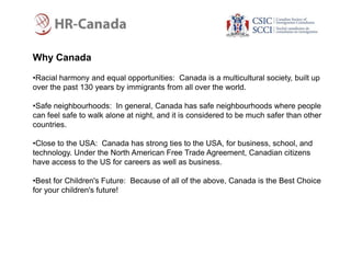 Immigrate to Canada | PPTX
