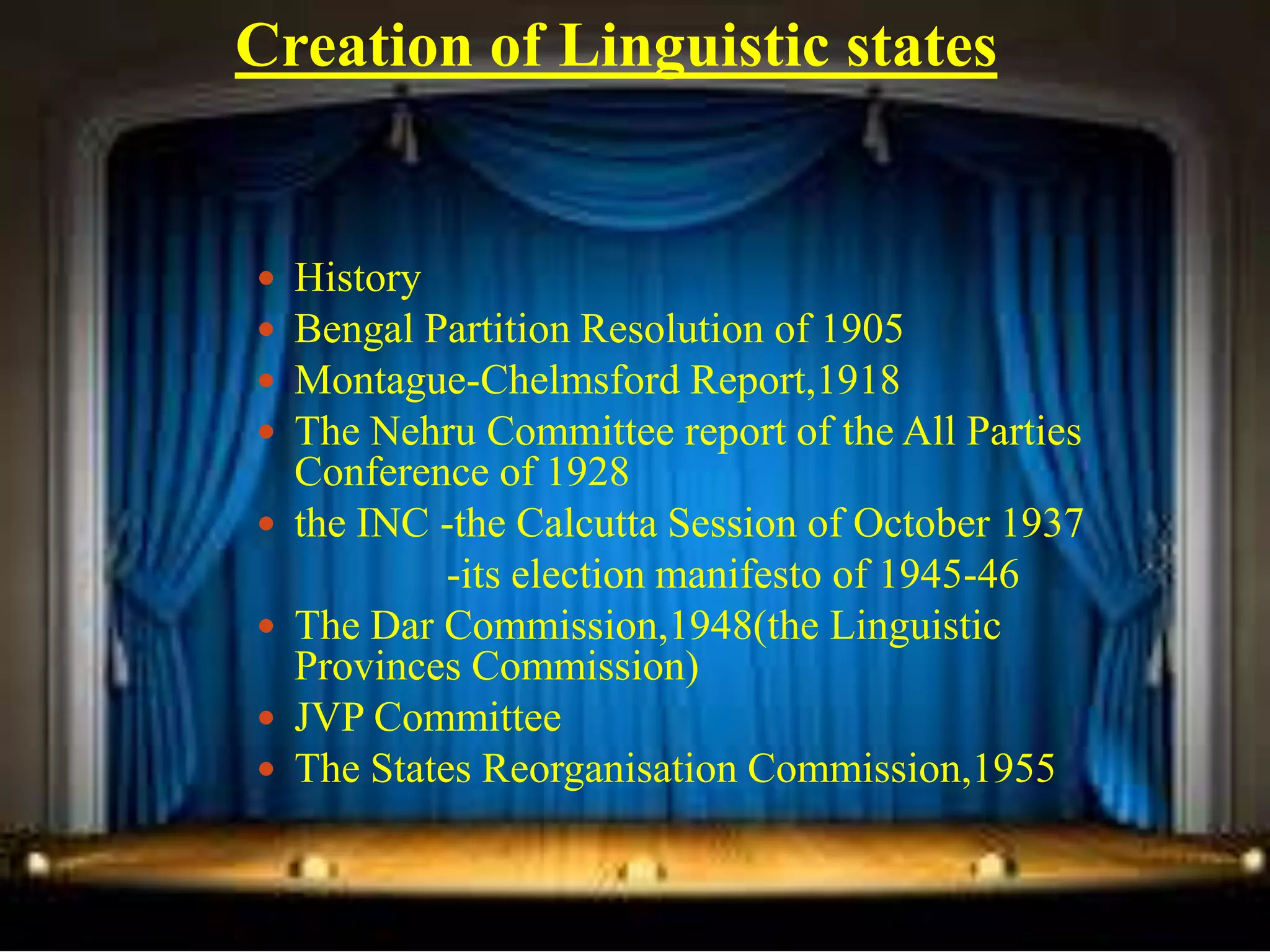 linguistic states problems and perspectives | PPTX