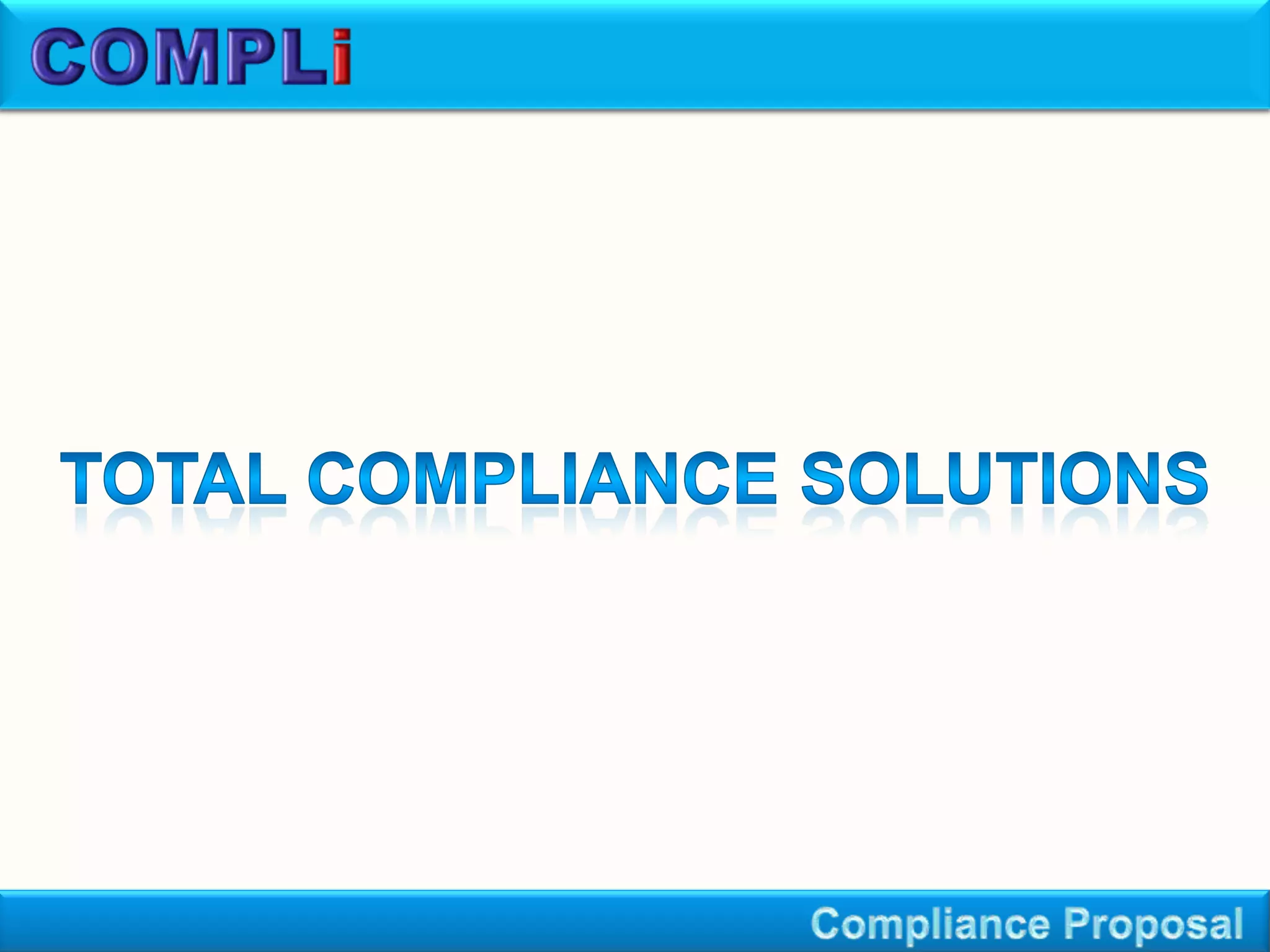 Compliance made simple | PPT