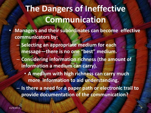 Organizational Behavior - Communication | PPTX