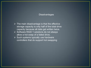 Present of Raid and Its Type | PPTX