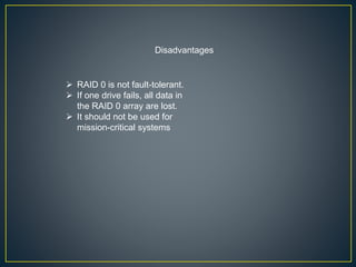 Present of Raid and Its Type | PPT